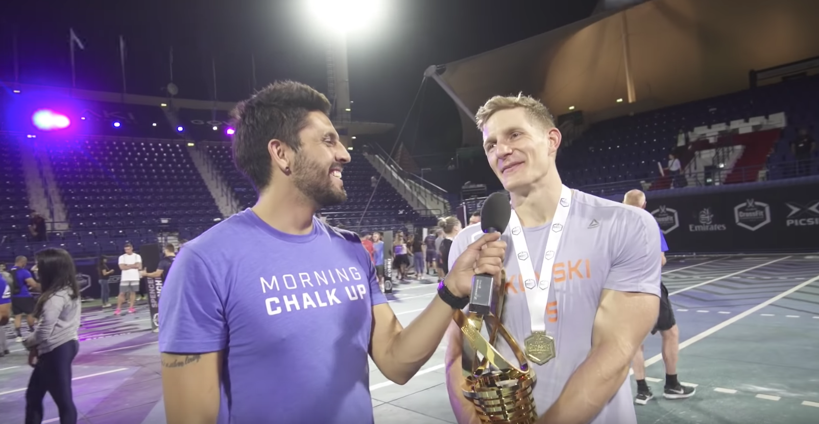 Dubai CrossFit Championship: Post Competition Interview with Brent ...